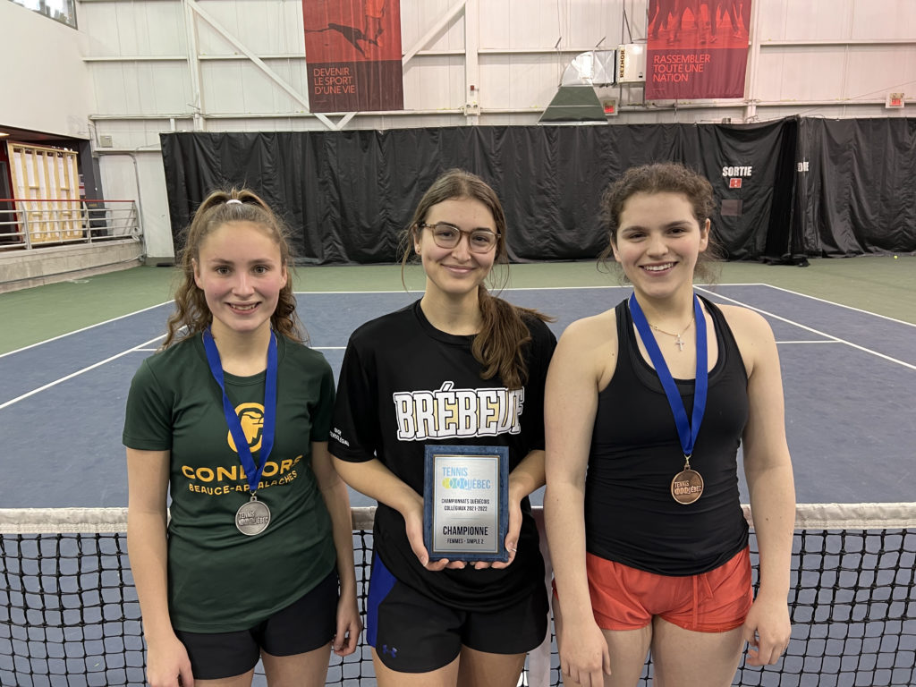 Les Élans du Cégep Garneau sont les nouveaux champions! - Tennis Quebec