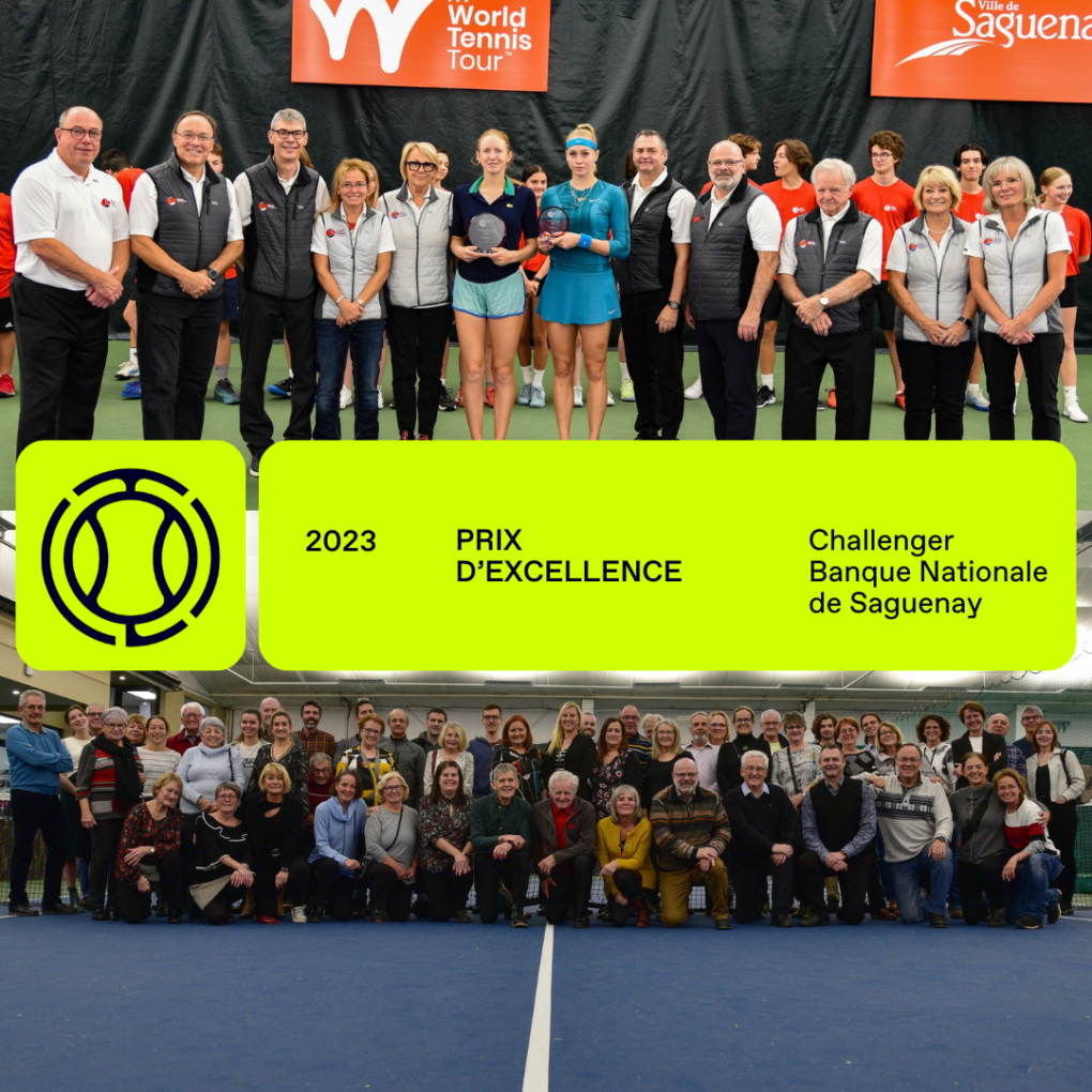 Les prix d'excellence du tennis québécois dévoilés - Tennis Quebec